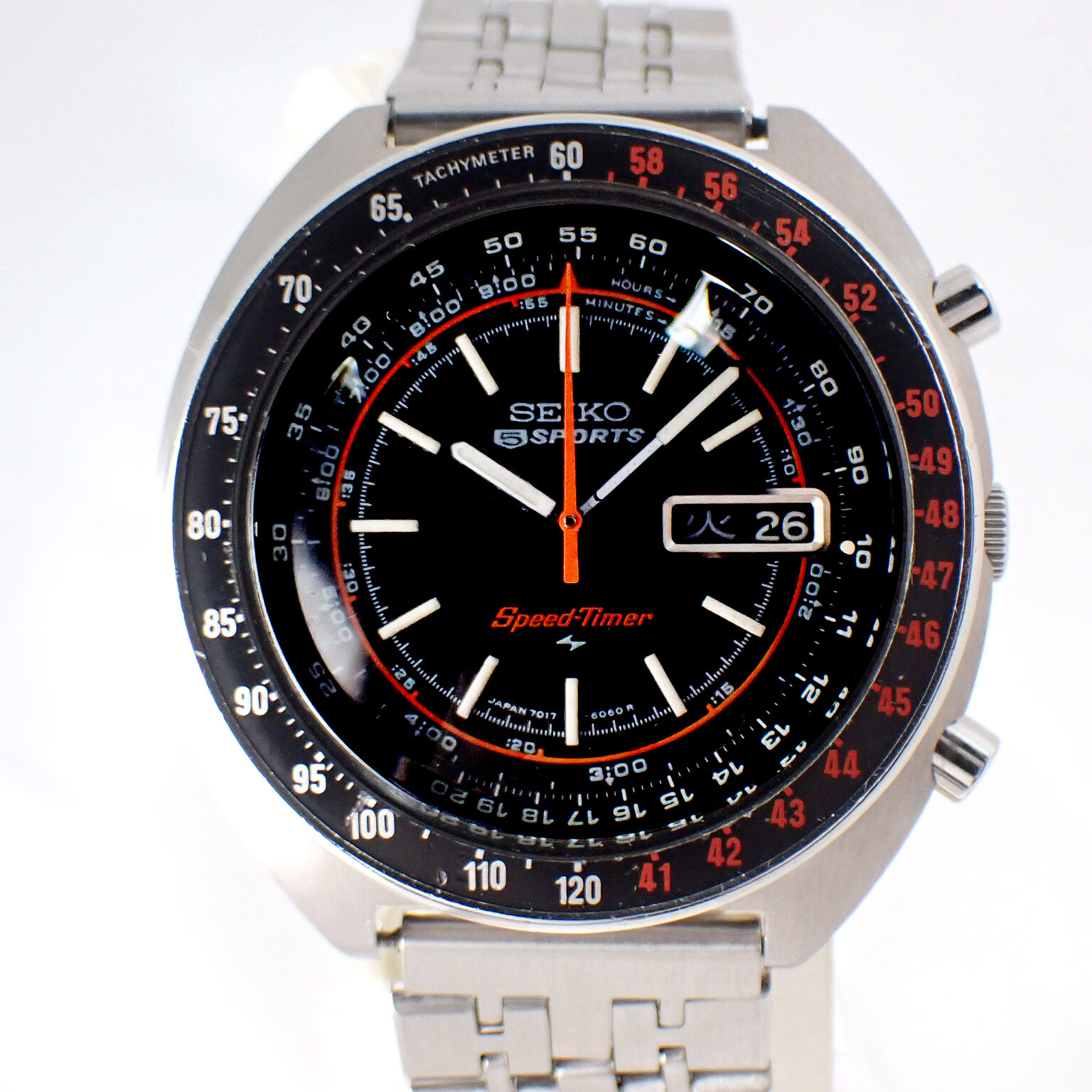 SEIKO Speed Timer Chronograph セイコー スピードタイマー ラリーメーター 7017-6050 | Value ...
